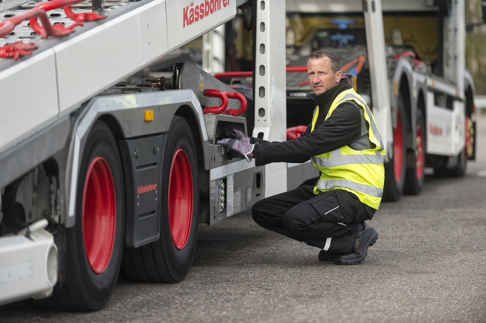 transport van auto's | met hiker | Koopman