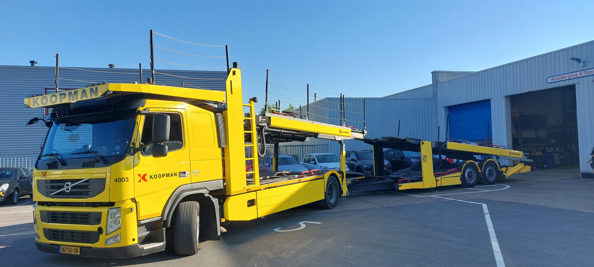 Autotransport chauffeur